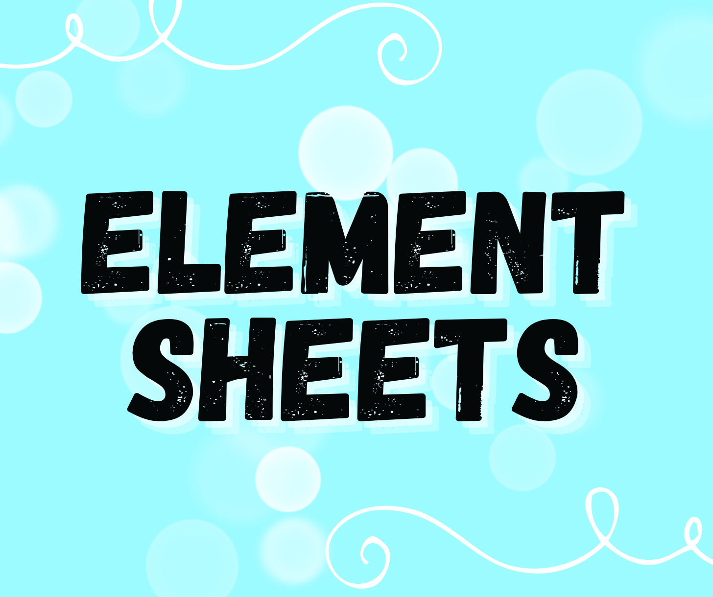 Element Sheets – Rigmaiden Creations