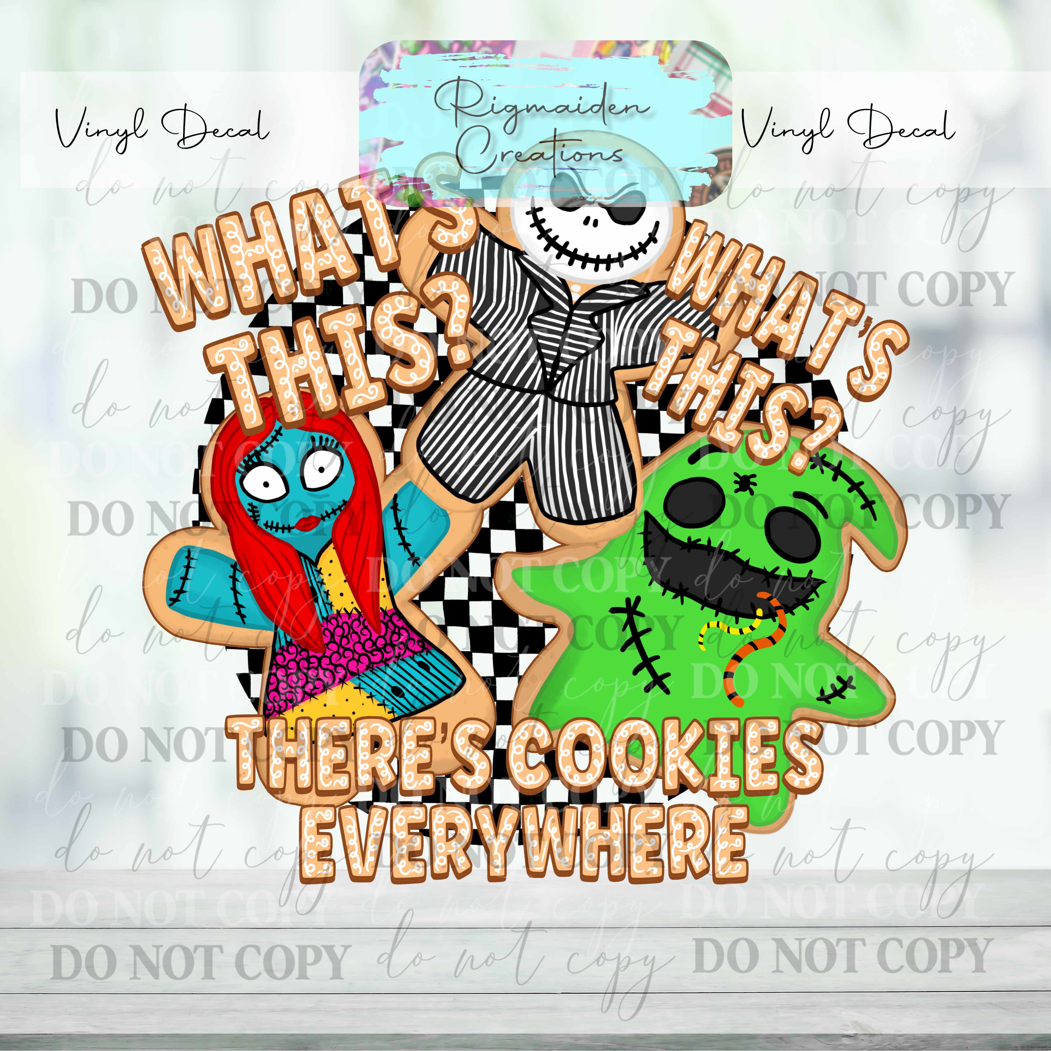 NBC Sugar Cookie Vinyl Decal – Rigmaiden Creations