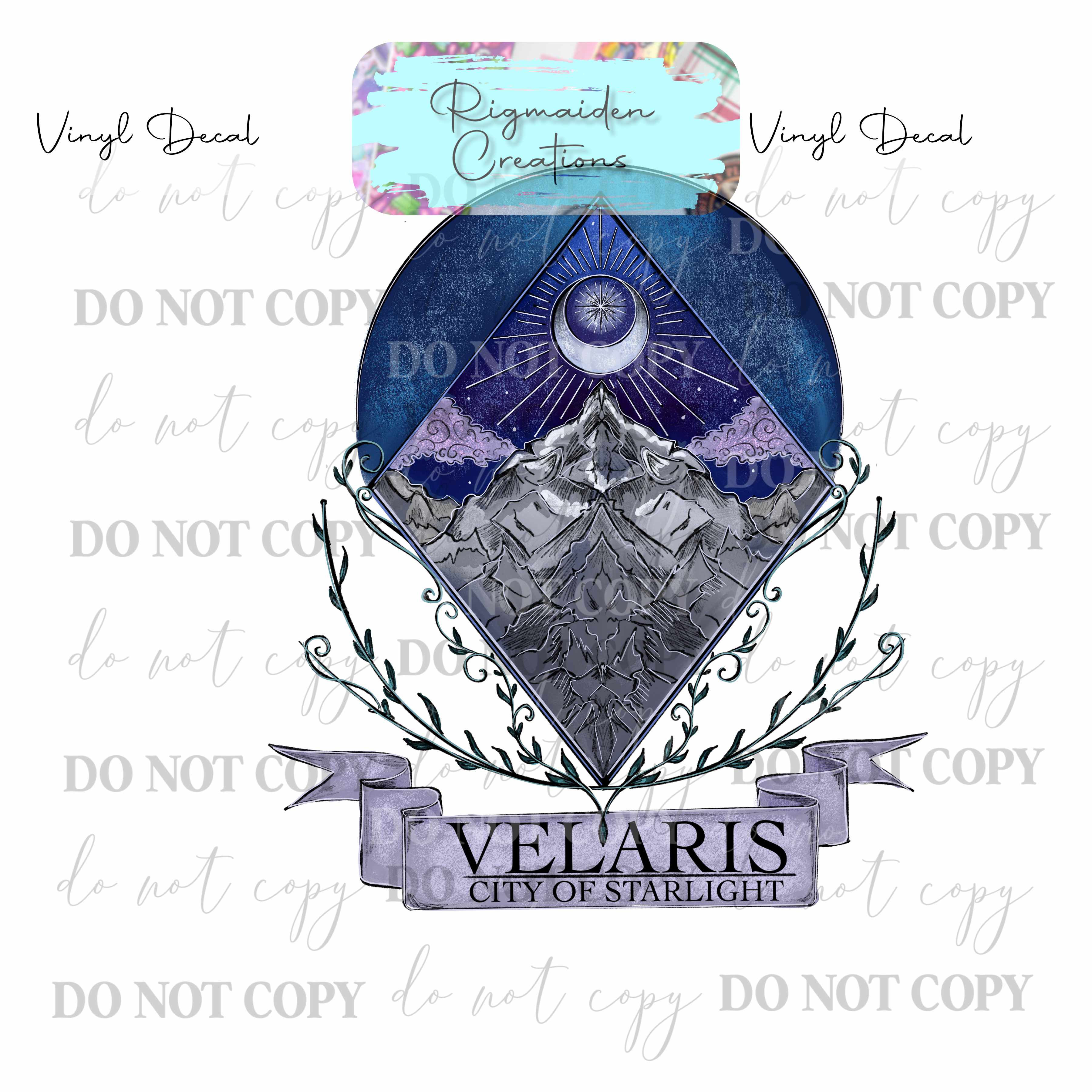 Velaris Vinyl Decal – Rigmaiden Creations
